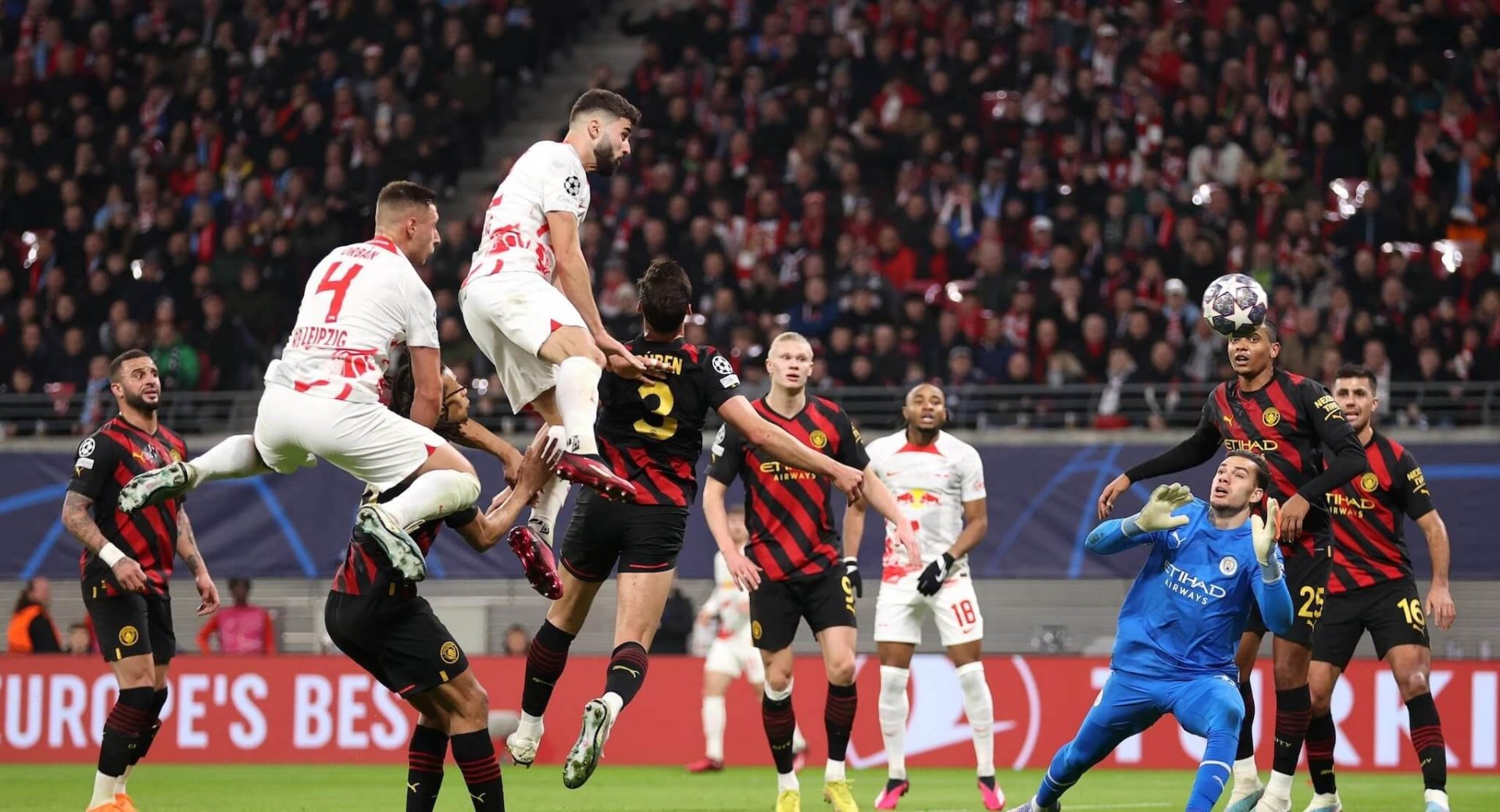 Manchester City vs. Leipzig, por los octavos de final de la Champions ...