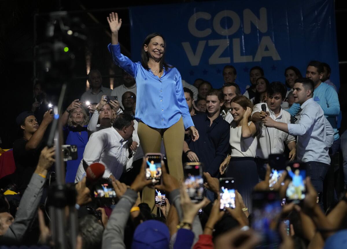 María Machado ya palpita las elecciones de 2024 - El Economista