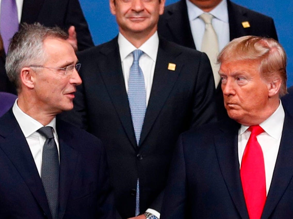 Stoltenberg, poco preocupado por una posible vuelta de Trump - El ...